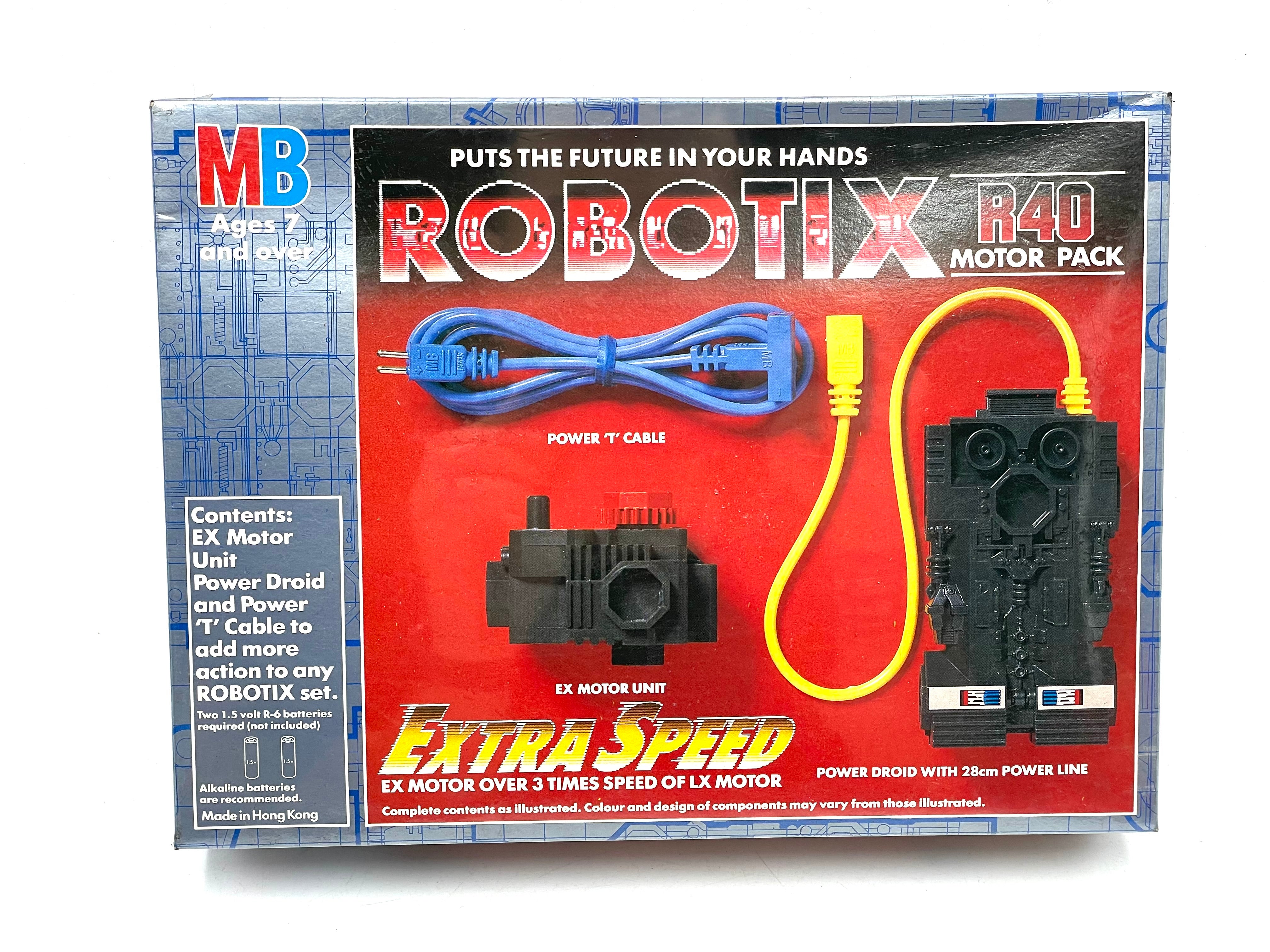 Vintage MB Robotix R-40 Engine Pack Motor Pack Rare new old stock ...