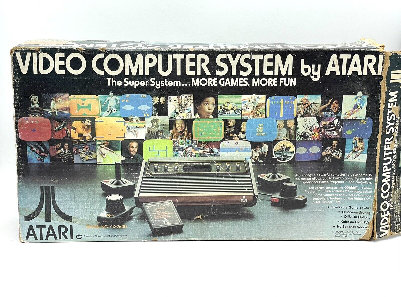 Atari VCS 2600 Woody Console – 1978 PAL Edition (Boxed, Rare) – Vintage ...
