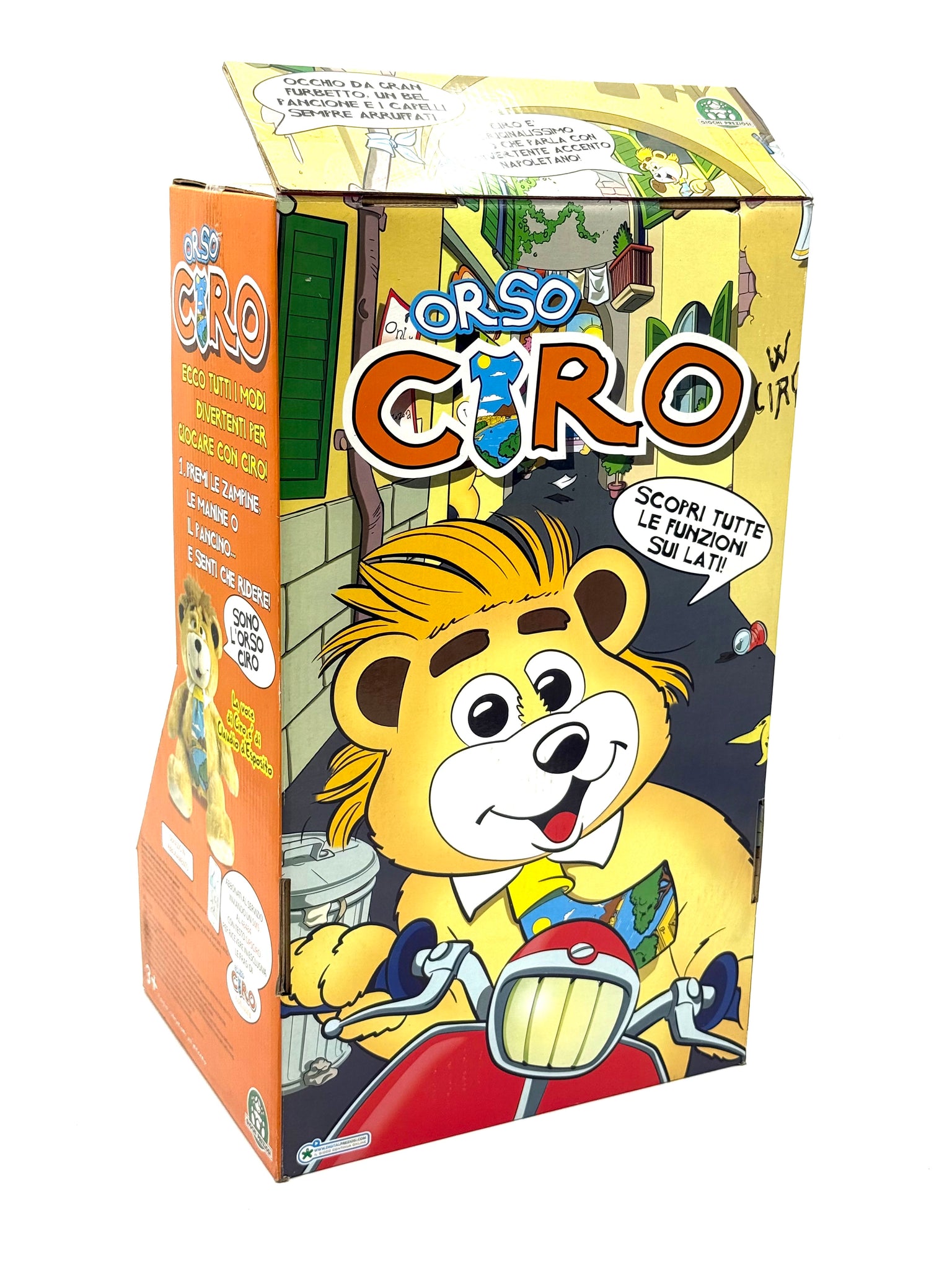Orso Ciro Italian Talking Bear – L’Orso Napoletano – Vintage 1990s NIB ...